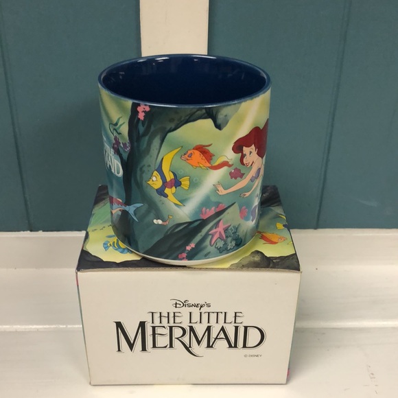 Disney | Dining | New Vintage 9899 Disney Authentic The Little Mermaid ...